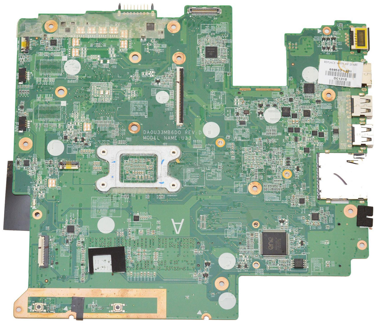 Board Hp Pavilion 14 B001XX Sleebook Parte: 698523-001 Ref: CLHPP14s ...