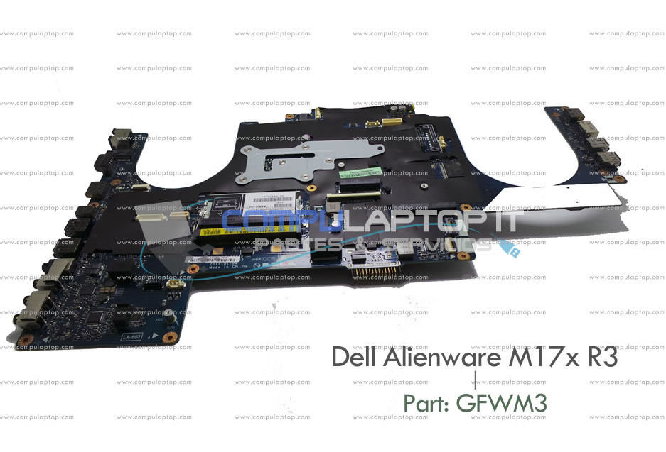 Board Dell Alienware M17X R3 Parte: GFWM3 Ref: CLDLM17XR3 | Compulaptop.com