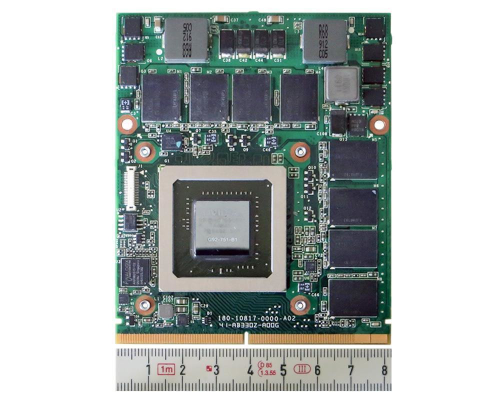 Tarjeta De Video NVIDIA GEFORCE GTX 260 M Parte: G92-751-B1 | Compulaptop.com