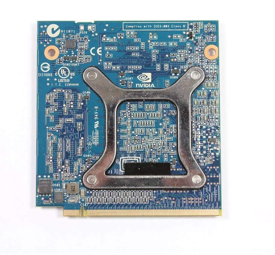 Tarjeta De Video nVidia GeForce 9300M GS Parte: 489548-001 ...