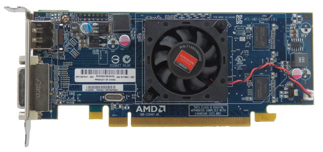 Tarjeta Grafica Radeon HD 7450 Parte: 697247-001 1GB PCI-E DDR3 Graphic ...