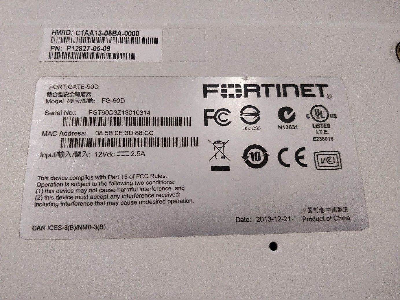 Fortinet Fortigate 90D COMPULAPTOP BOGOTA | Compulaptop.com