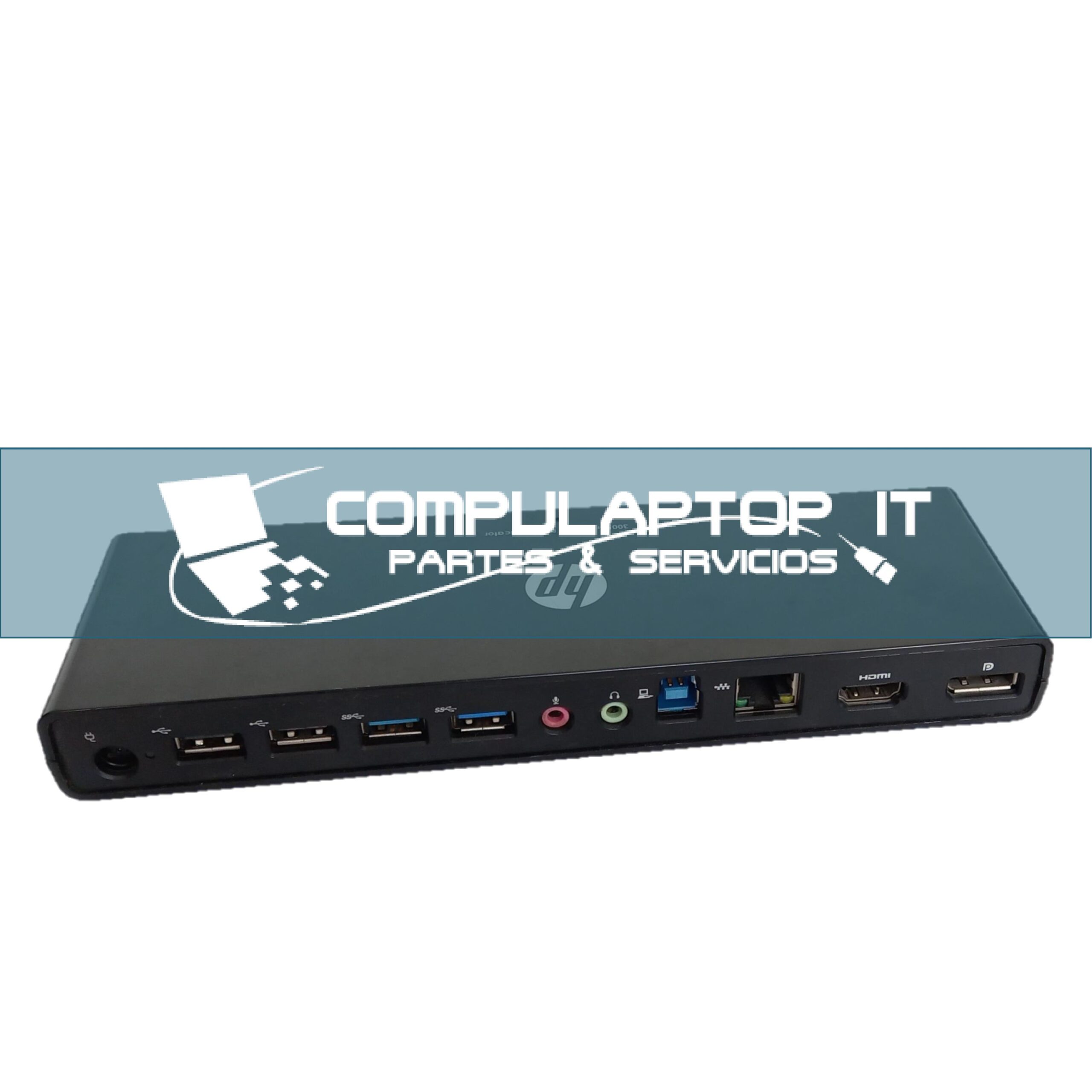 Docking Station HP 3005pr USB 3.0 Port Replicator Parte: 681280-001 ...